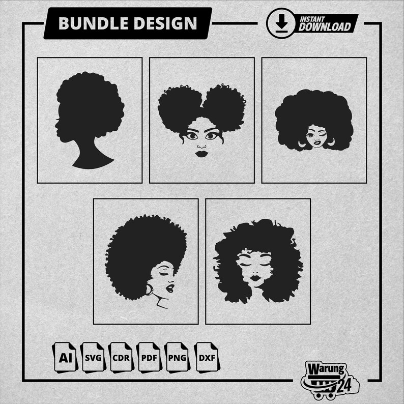 Black Girl Magic SVG Bundle, Black Woman SVG, Boss Lady Svg, Black ...