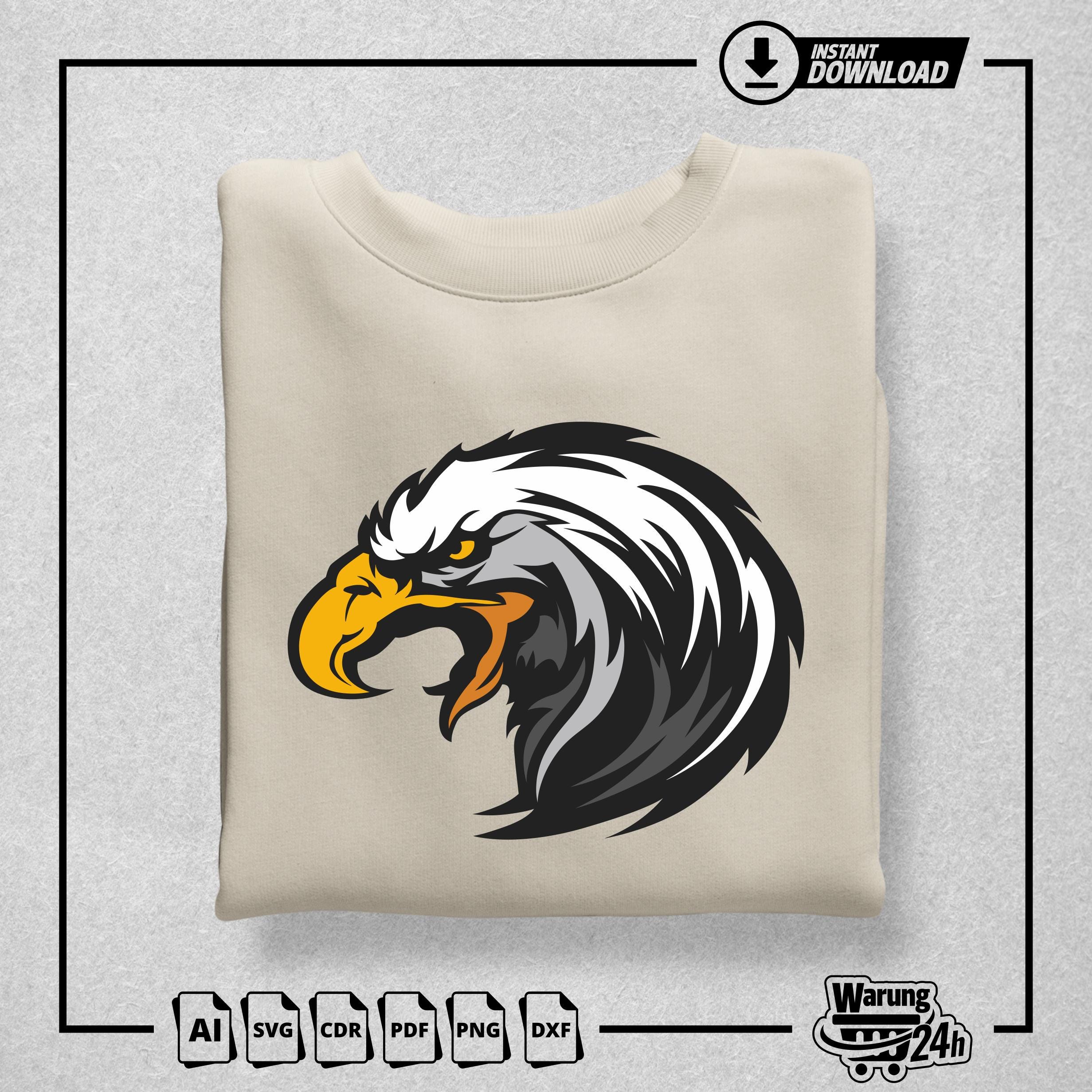 Falcon SVG Bundle, PNG, Falcon Clipart, Hand Drawn Falcons Vector ...