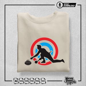 Curling Svg, Curling Sport Svg, Curling Stone Svg, Clipart, Cut Files ...