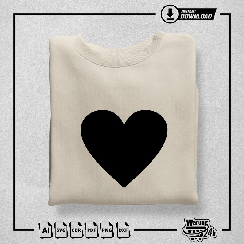 Black Heart Svg, Heart SVG, Sketch, Hand-drawn Heart Svg, Valentine ...