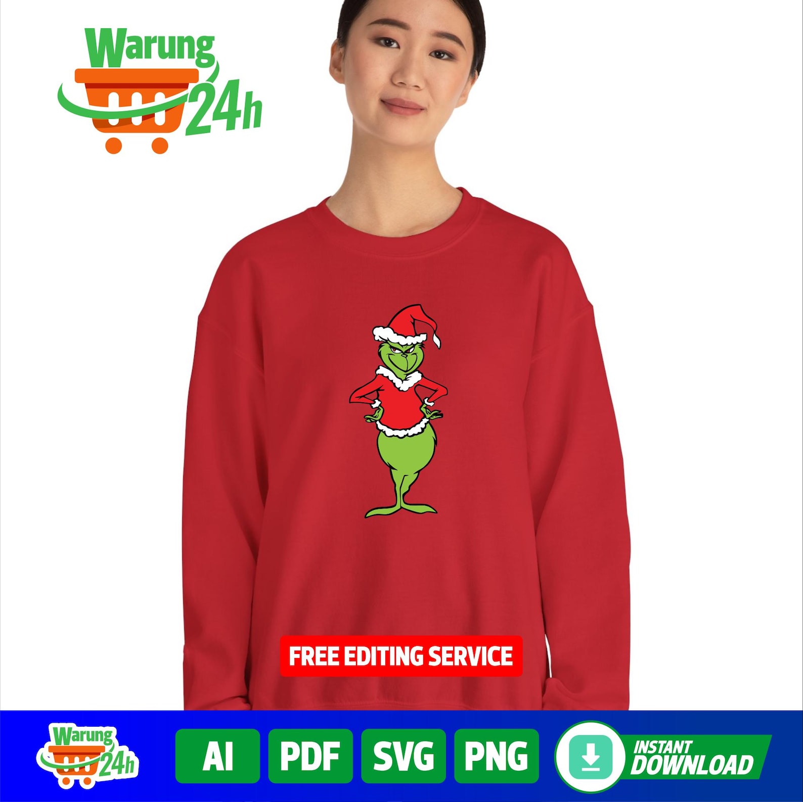 Grinch Standing SVG, Grinch PNG, Grinch Layered Svg Cricut, Grinch Ornaments Svg, Grinch Svg ...