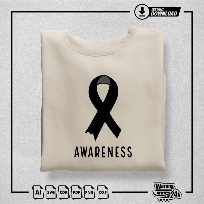 Cancer Awareness Ribbons SVG Bundle, Cancer SVG, Breast Cancer SVG ...