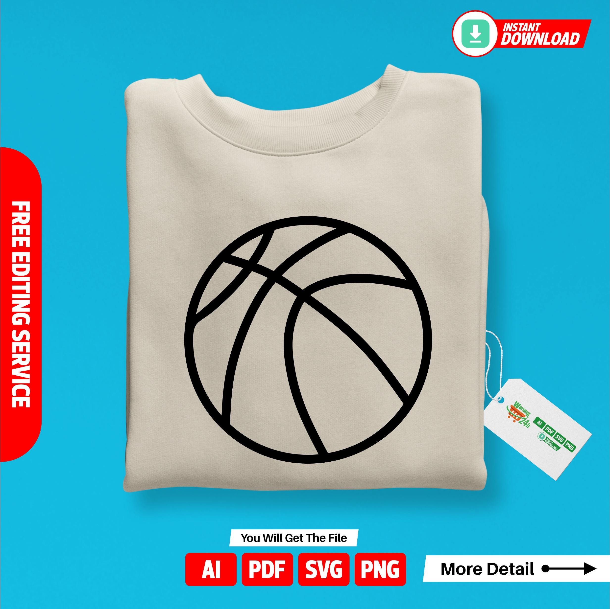 Basketball SVG Files, Basketball Cut Files, Basketball Vector Files ...