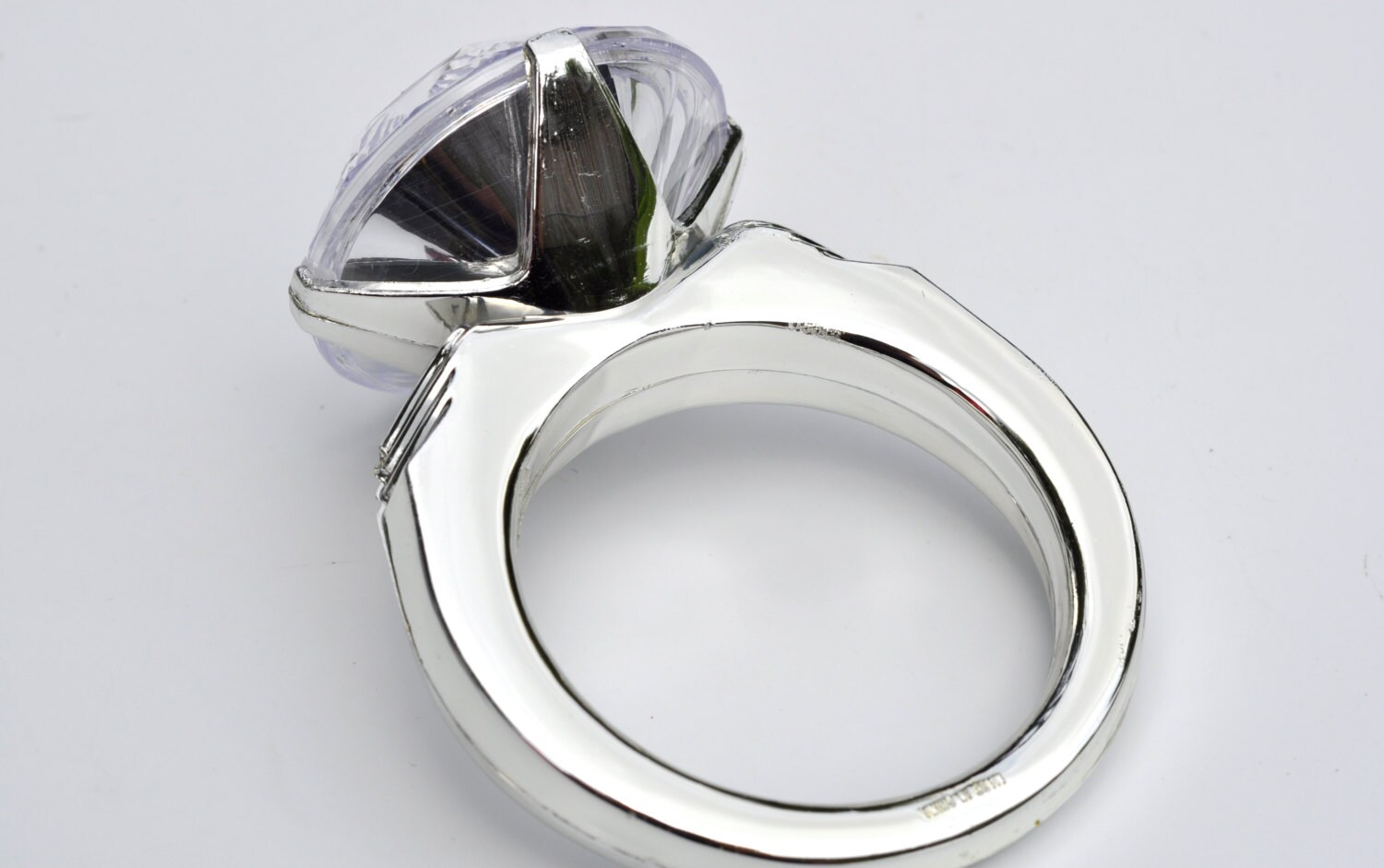 Diamond Engagement Ring Cake Topper | Etsy