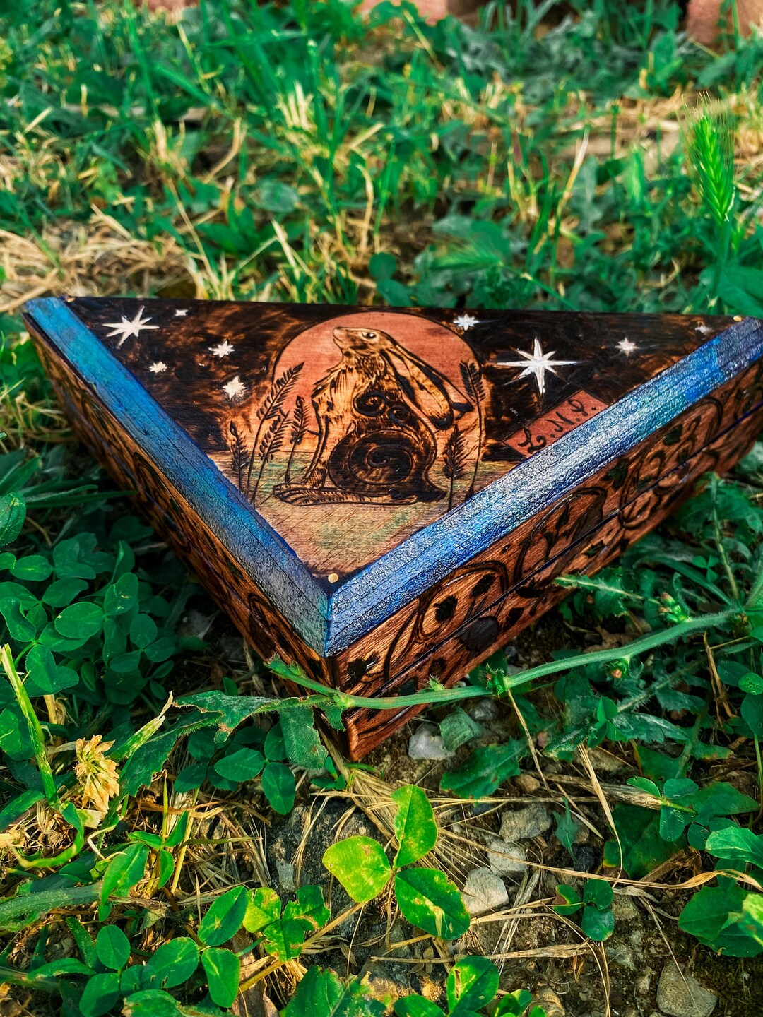 Launch Offer 20% to Celebrate This Launch! Magical Wooden Hare Box ...