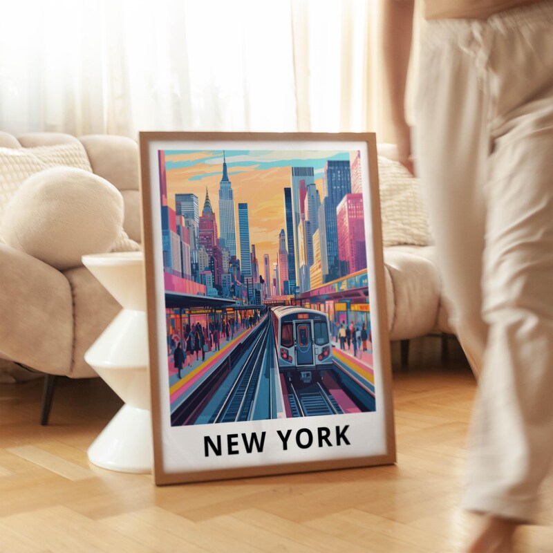 Subway Poster - Etsy