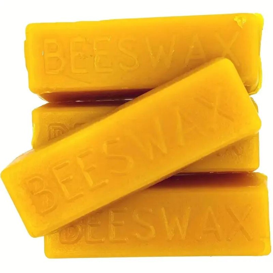 4/8pcs Pure Beeswax Blocks - Natural Organic Wax for DIY Crafts, Candle ...
