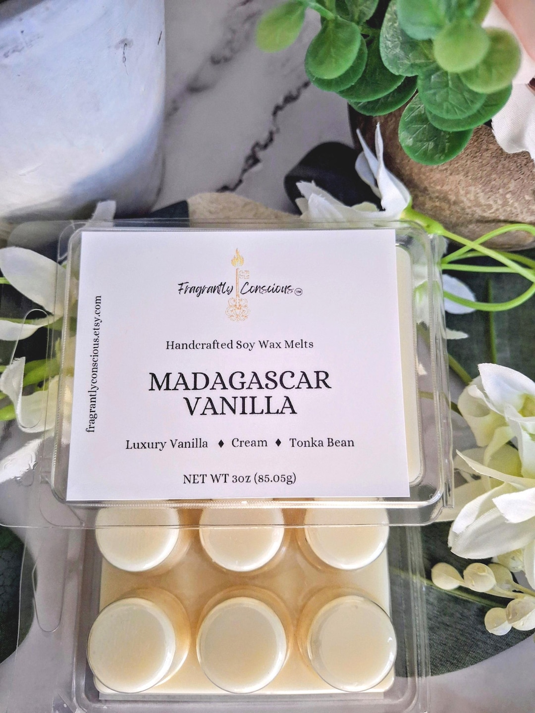 Madagascar Vanilla | Scented Wax Melt | High Quality Fragrance | Odor ...
