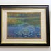 Waterlily Pond | Pastel Painting With Frame-waterlilies-landscape ...
