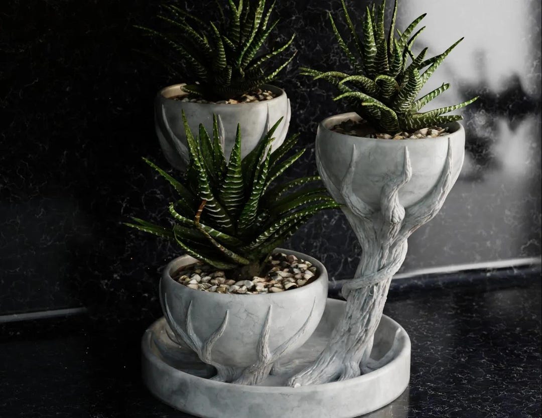Plant Pots,pot Plants,3d Printed Planter Pots,modern Plant Pots,unique ...