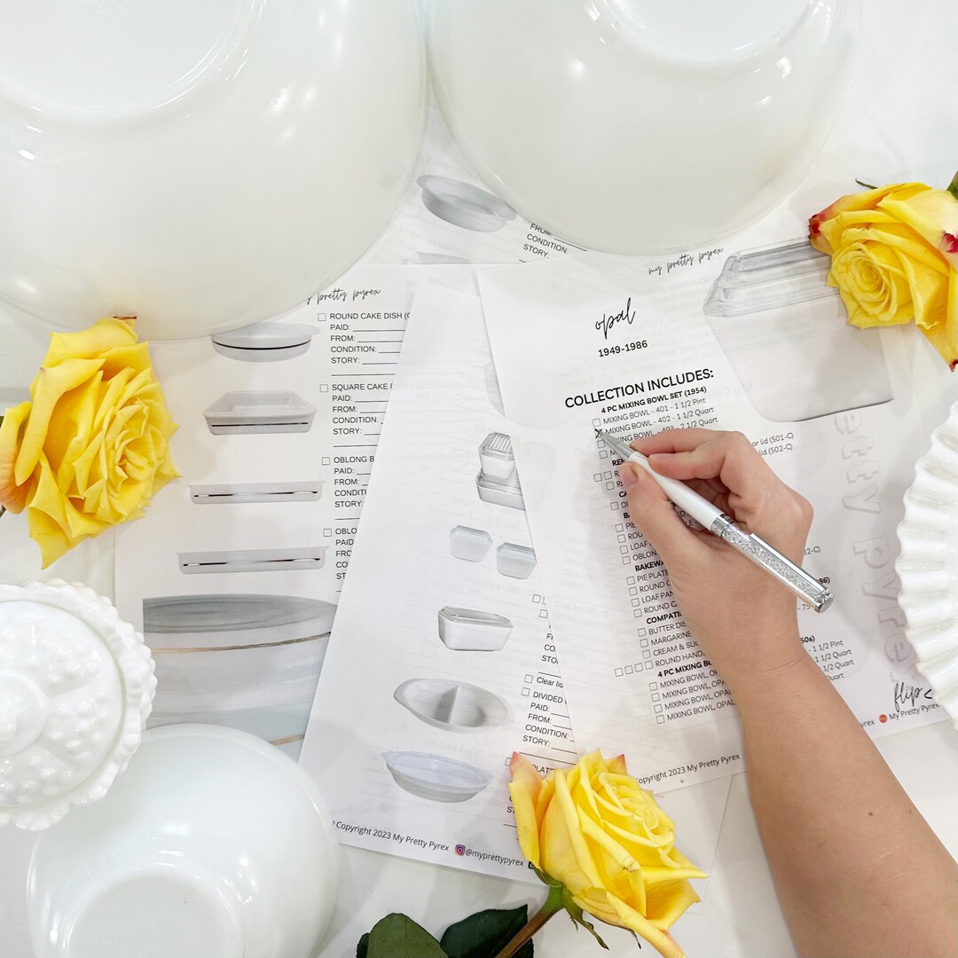 Opal & Gold Band - Pyrex Collectors Checklist by "my Pretty Pyrex ...