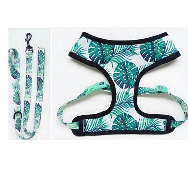 Palm Tree Dog Harness - Etsy Australia
