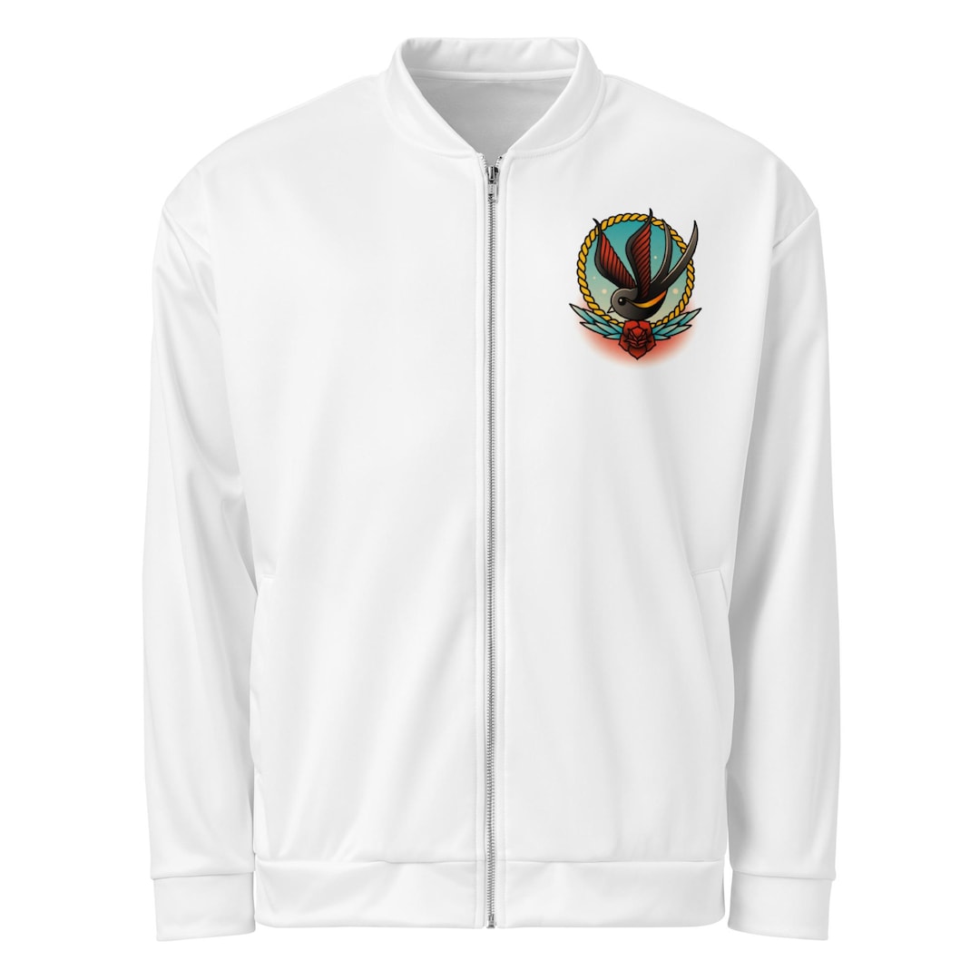 Solid Sovereign sparrow Collection Unisex Bomber Jacket - Etsy