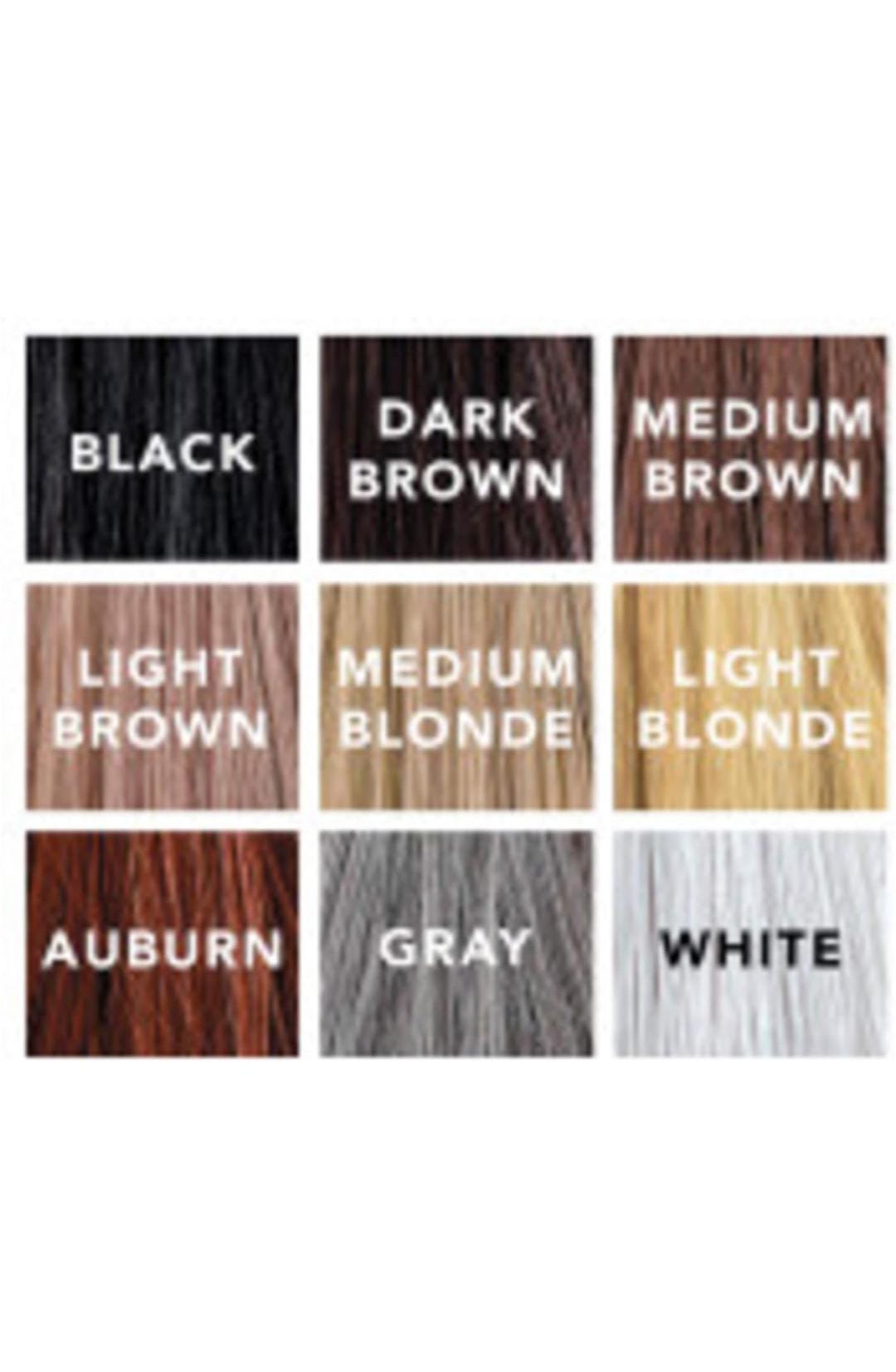 Toppik Dark Brown Black Medium Brown Grey Light Blonde Medium Blonde 27 ...