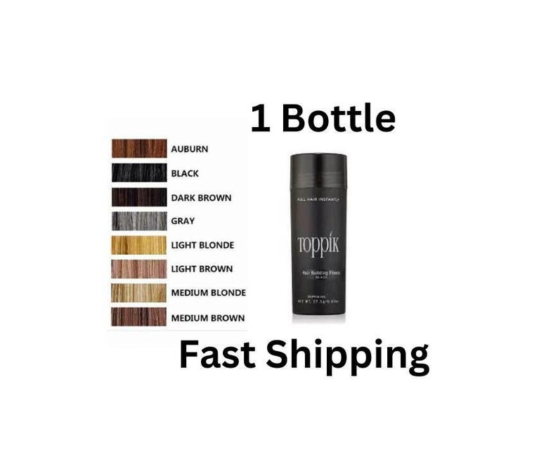 Toppik Dark Brown Black Medium Brown Grey Light Blonde Medium Blonde 27 ...