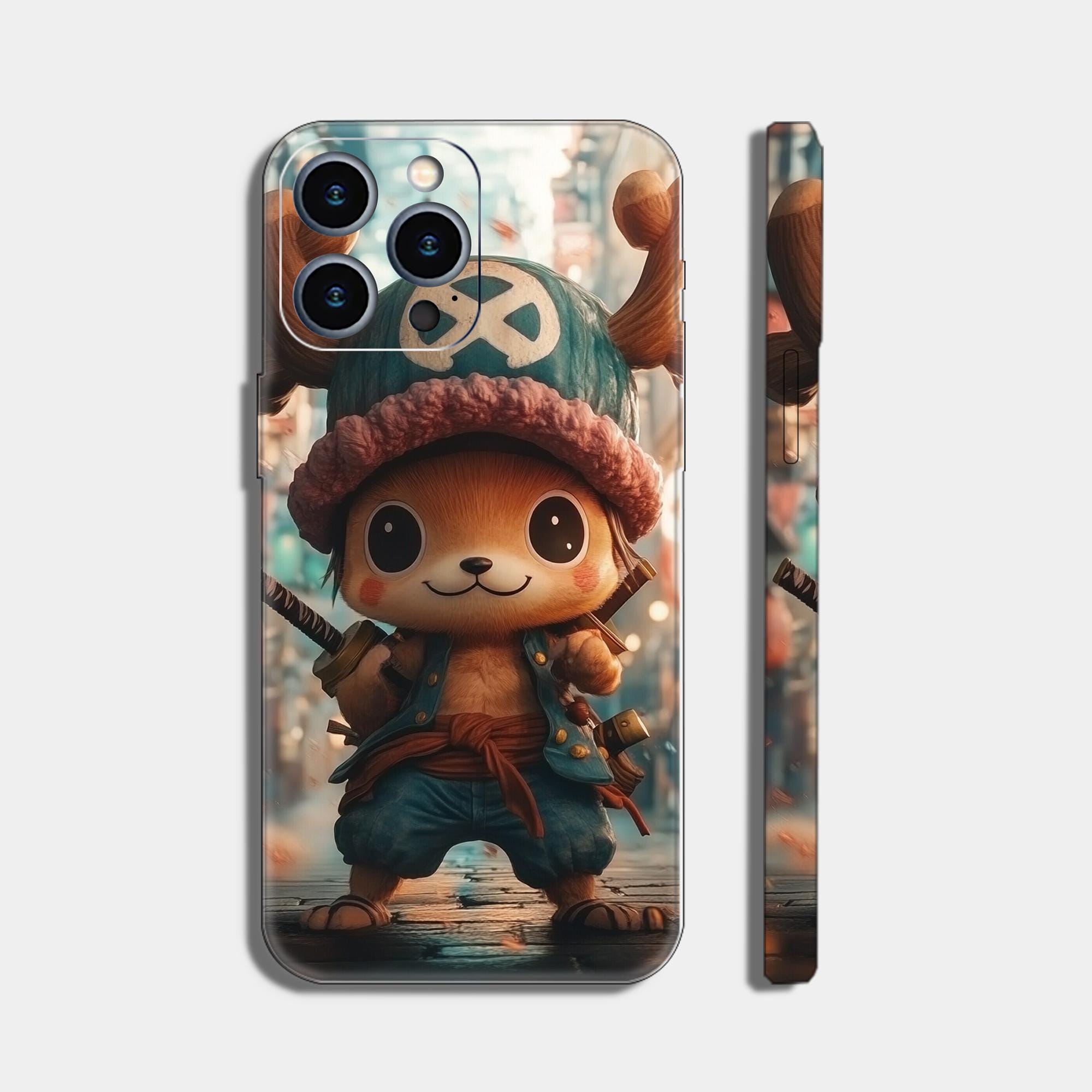 Monkey D. Luffy Anime Case Chopper for iPhone 16 15 14 13 12 11 8 7 Pro ...