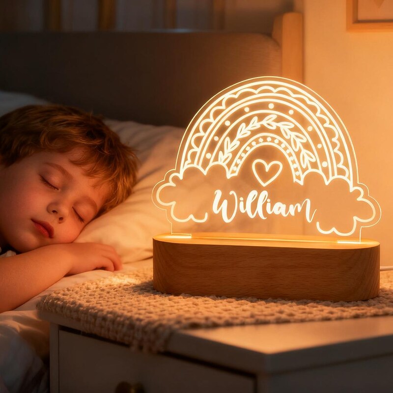 Night Light Name Baby - Etsy