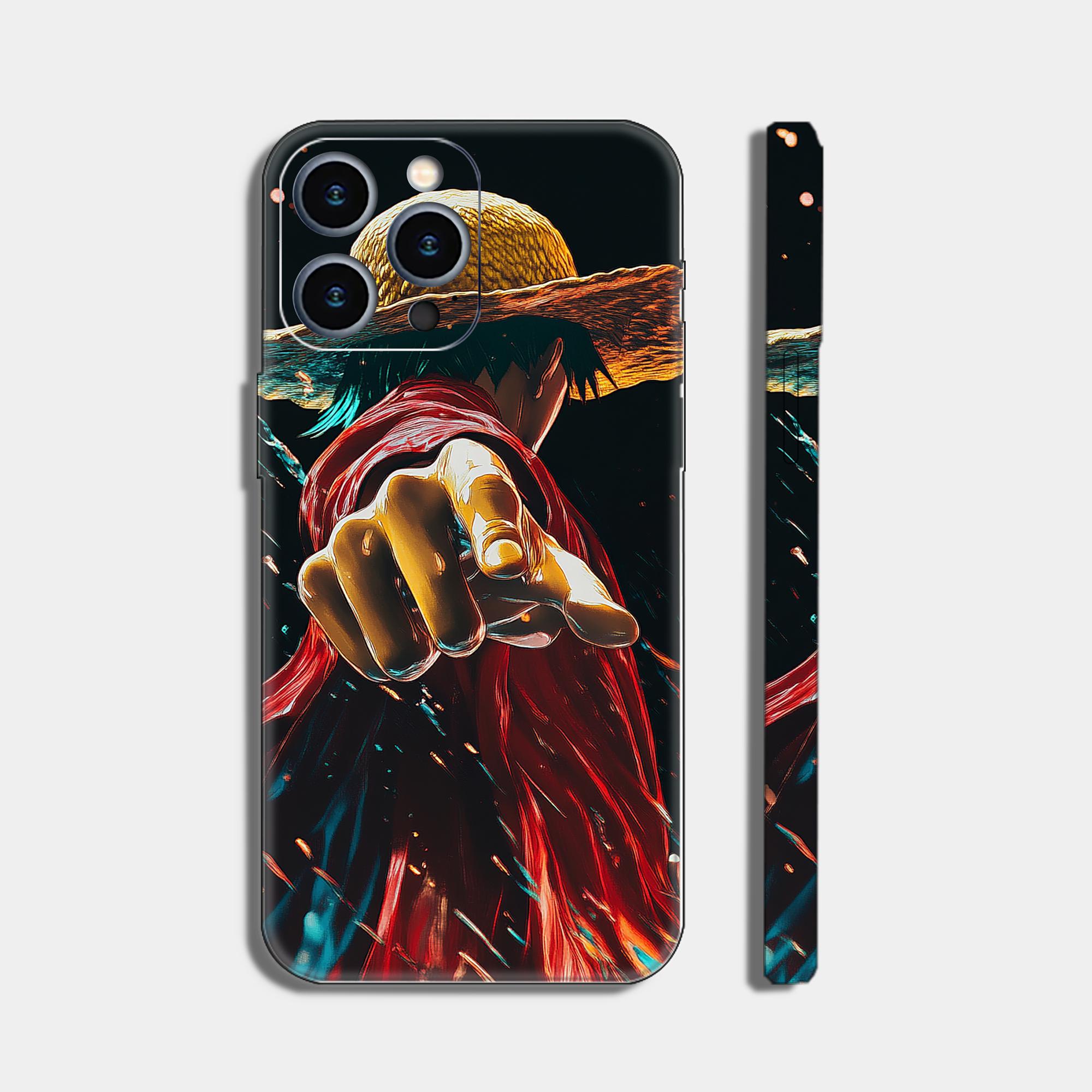 Monkey D. Luffy Anime Case Chopper for iPhone 16 15 14 13 12 11 8 7 Pro ...
