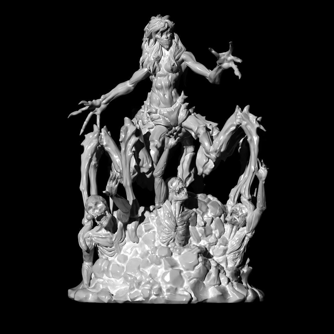 Aranea | 32mm Scale | Human | Resin Miniature | Dnd Miniature | RPG ...
