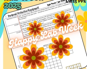 Lab Week 2025 | Logic Puzzle | Tube Scavenger Hunt - Etsy