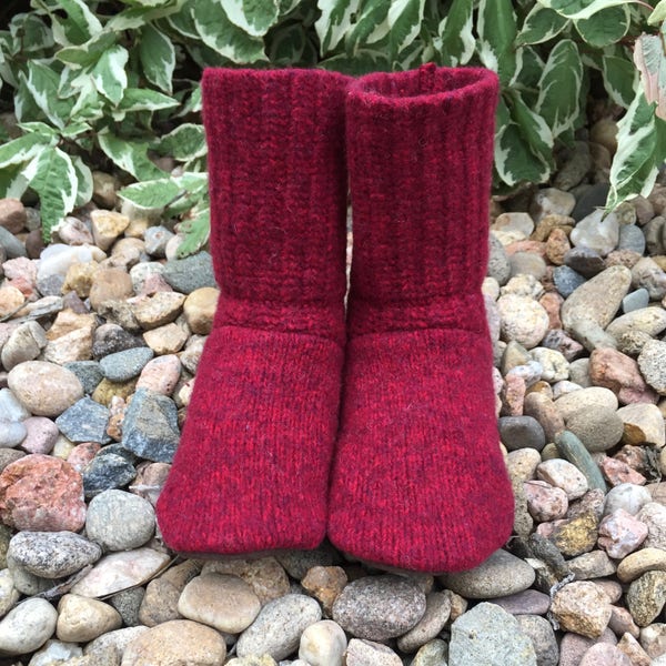 Wool Slippers - Etsy
