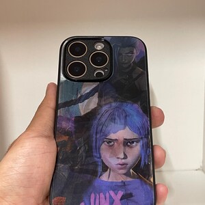 Jinx Lol Phone Case,flip Angle, Picture Changes.custom Picture Phone ...
