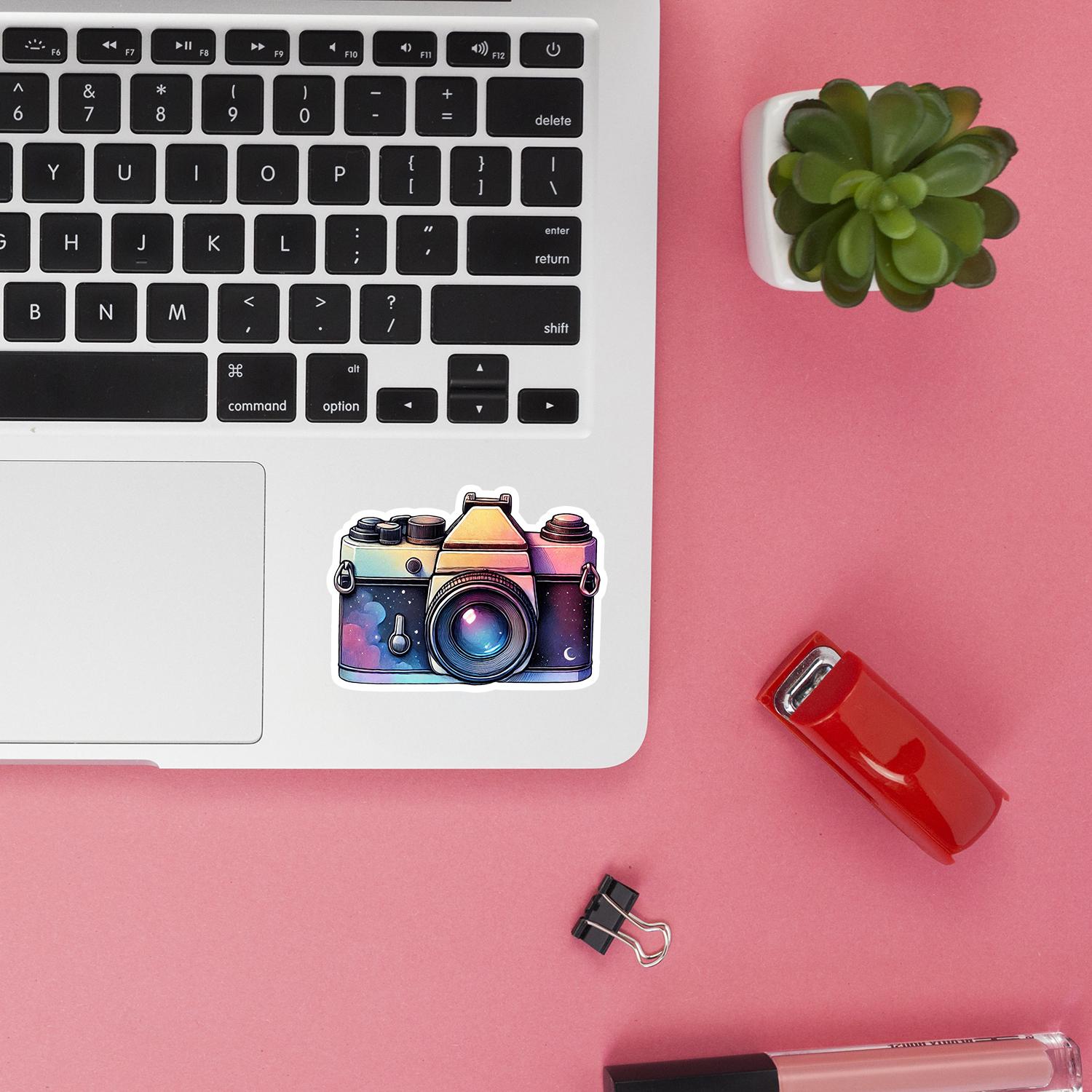 20pcs Camera Printable Stickers Png, Inspirational Sticker Png, Print ...