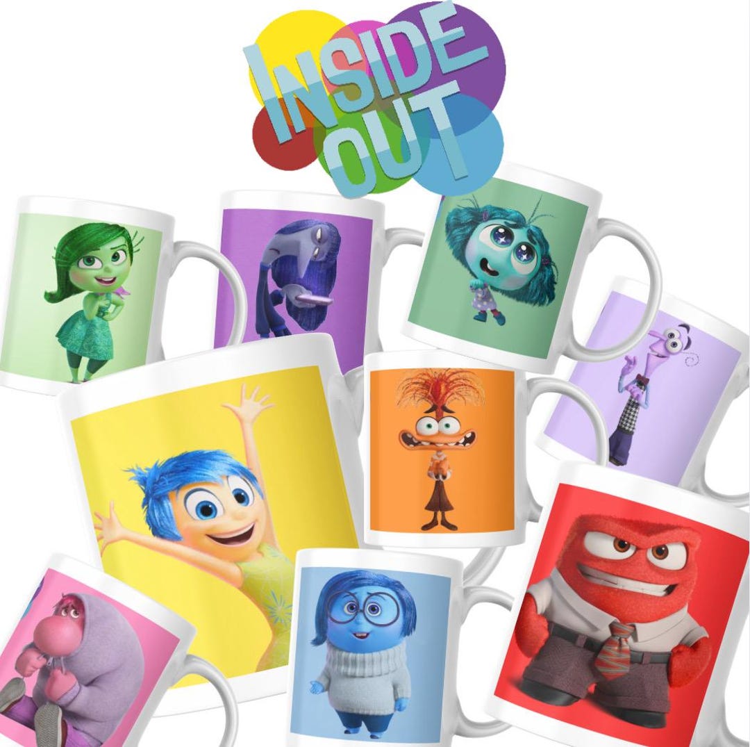 Inside Out Mug Sublimation Template, Digital Download, Anime Mug ...