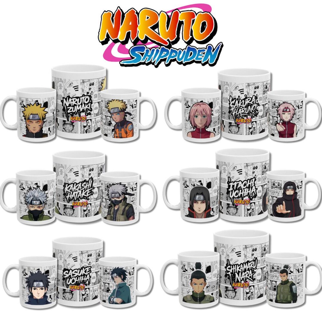 Naruto, Naruto Mug Designs, Mug Sublimation, Naruto Template - Etsy