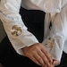 Gold Cuff Button – Dress Button- Elegant No-sew Clip-on Accent ...