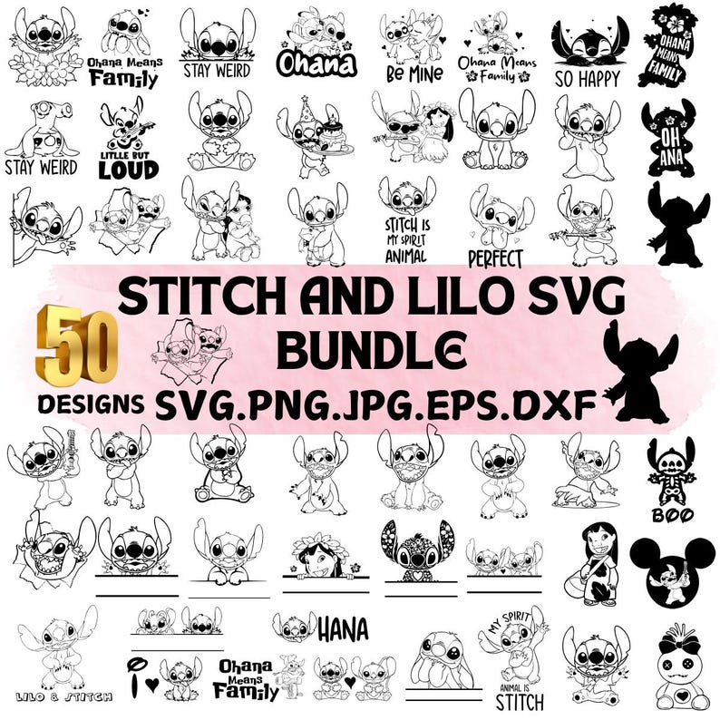 Stitch y Lilo SVG, Ángel SVG, Silueta SVG, Vaso Svg, Vaso Stitch Svg ...