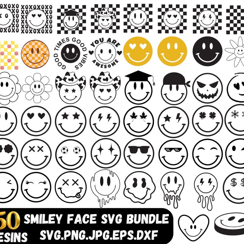 Smiley Face for Shirt - Etsy