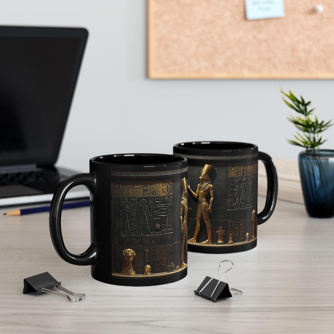Personalized Black Ceramic Mug,personalized / Custom / Black Mug Custom ...