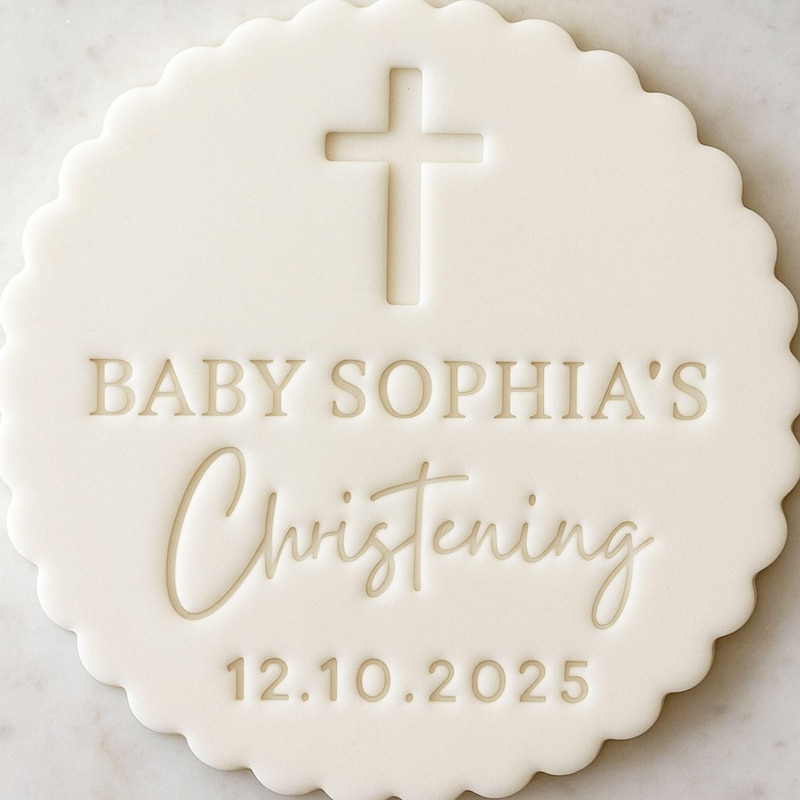 Embosser Stamp Baptism - Etsy UK