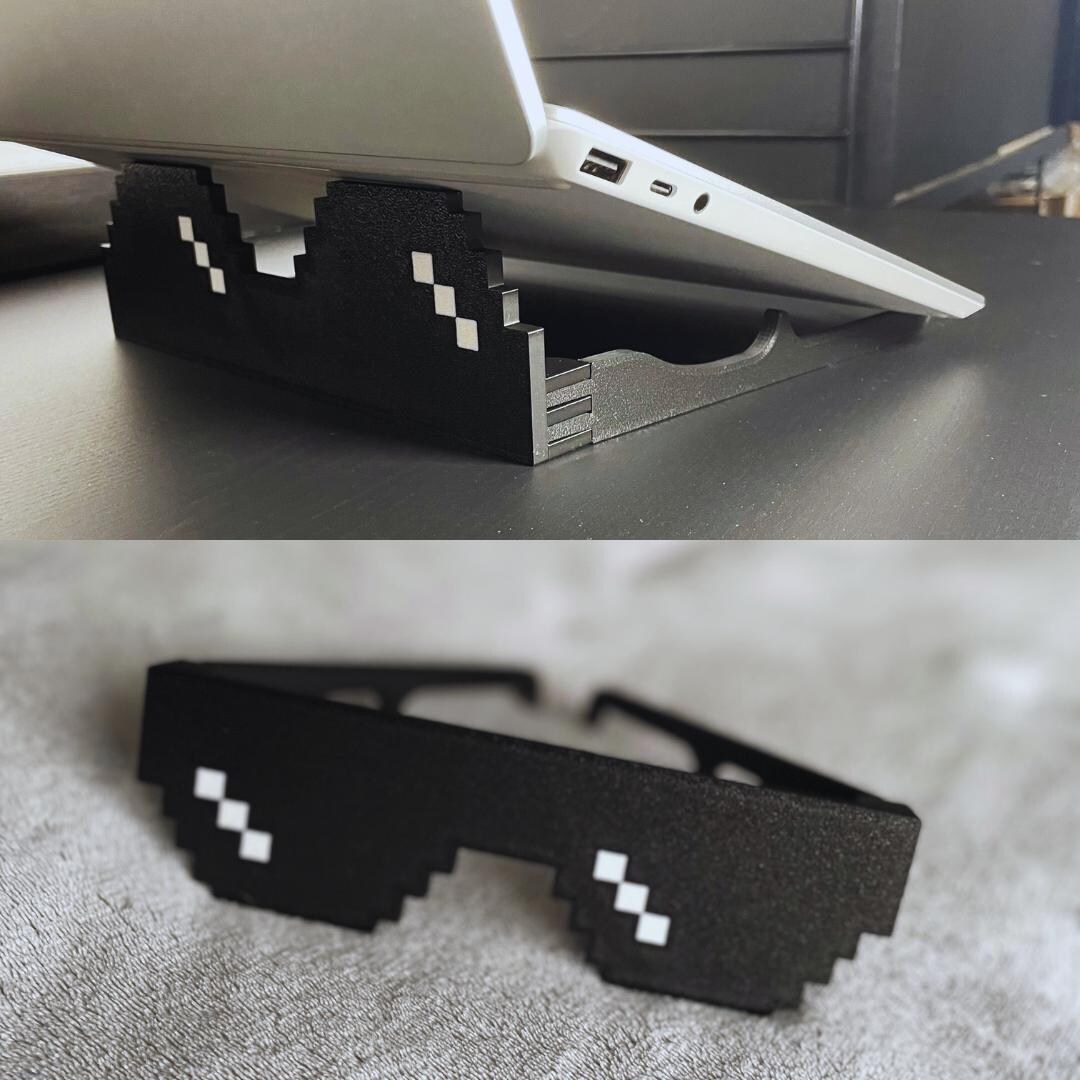 Ergonomic Laptop Stand Laptop Holder Laptop Riser Thug Life Style ...