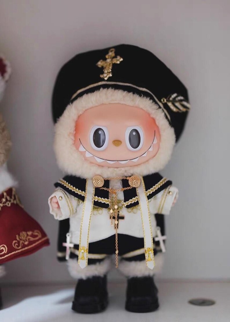 Labubu Clothes the Red Coronation - Etsy