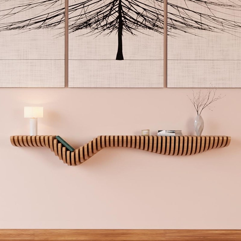 Wavy Shelf - Etsy
