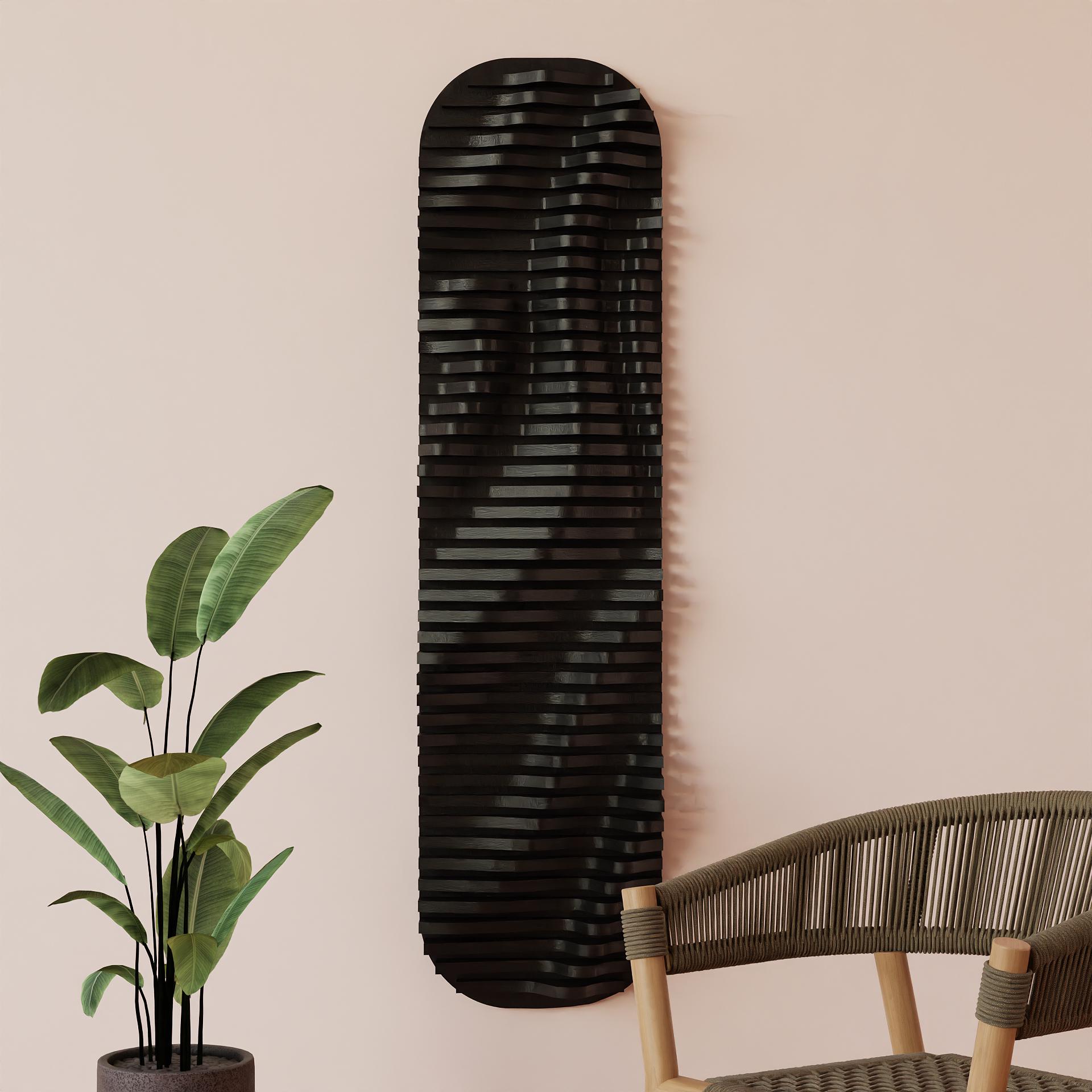 Parametric Wavy Wall Art CNC Files, Decorative Wooden Panel Design ...