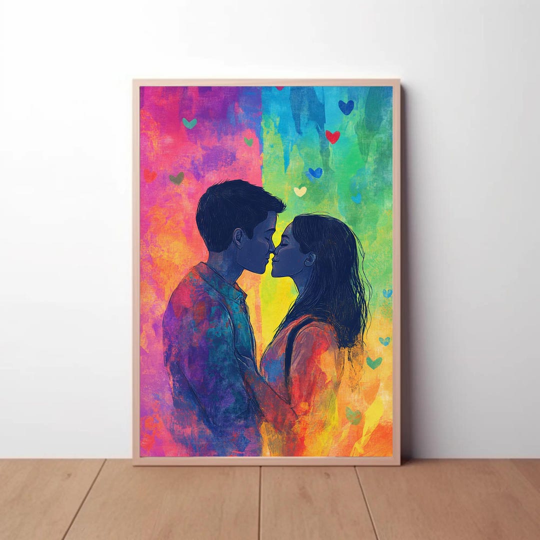 Lgbtq Art Lgbtq Gay Pride Wall Art Artwork Digital Printing Download ...
