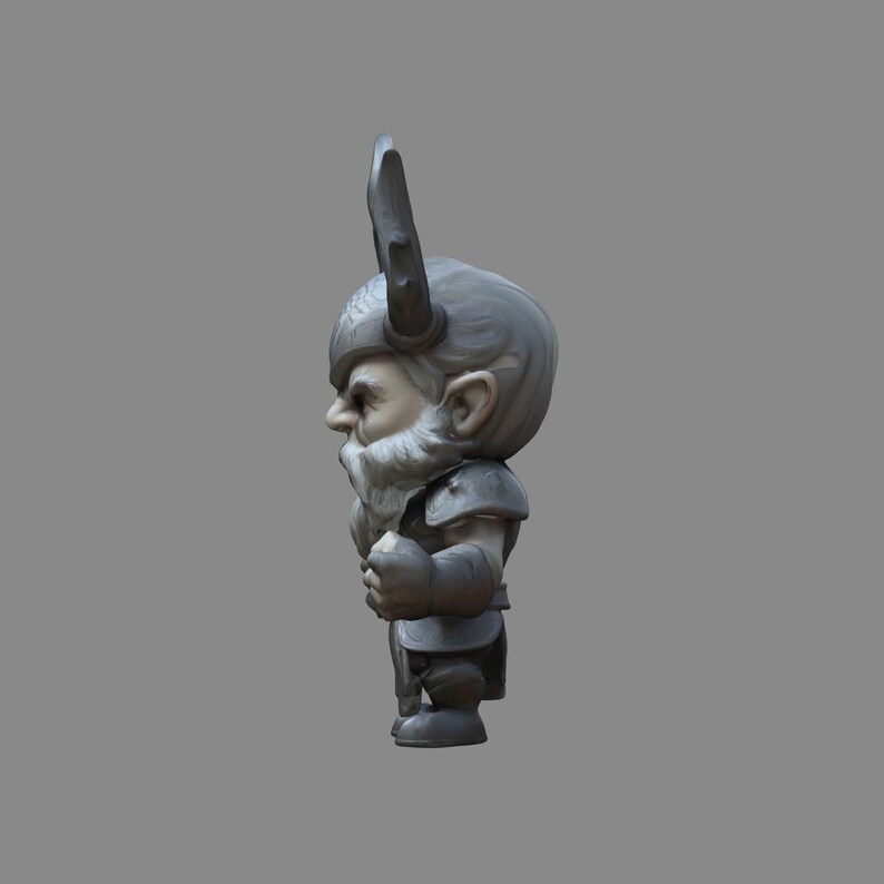 ODIN 3D Model, CHIBI Style, PRINTABLE Viking God 3D Model (stl, Obj ...