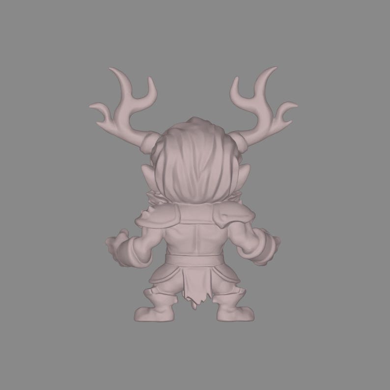 ODIN 3D Model, CHIBI Style, PRINTABLE Viking God 3D Model (stl, Obj ...
