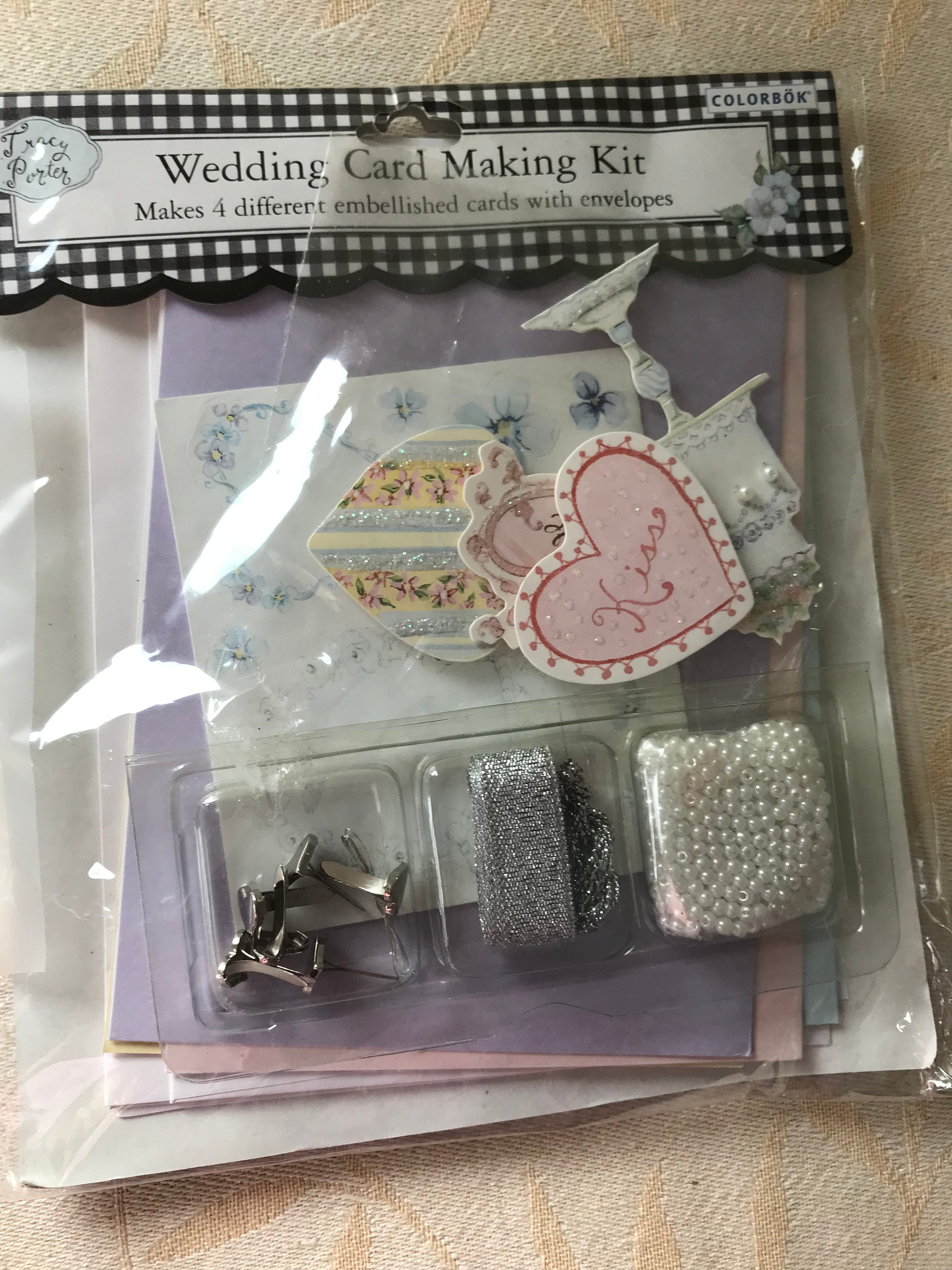 Wedding Card Making Kit - Etsy