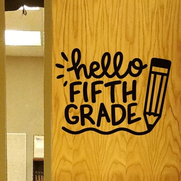 Pre K Door Decal - Etsy