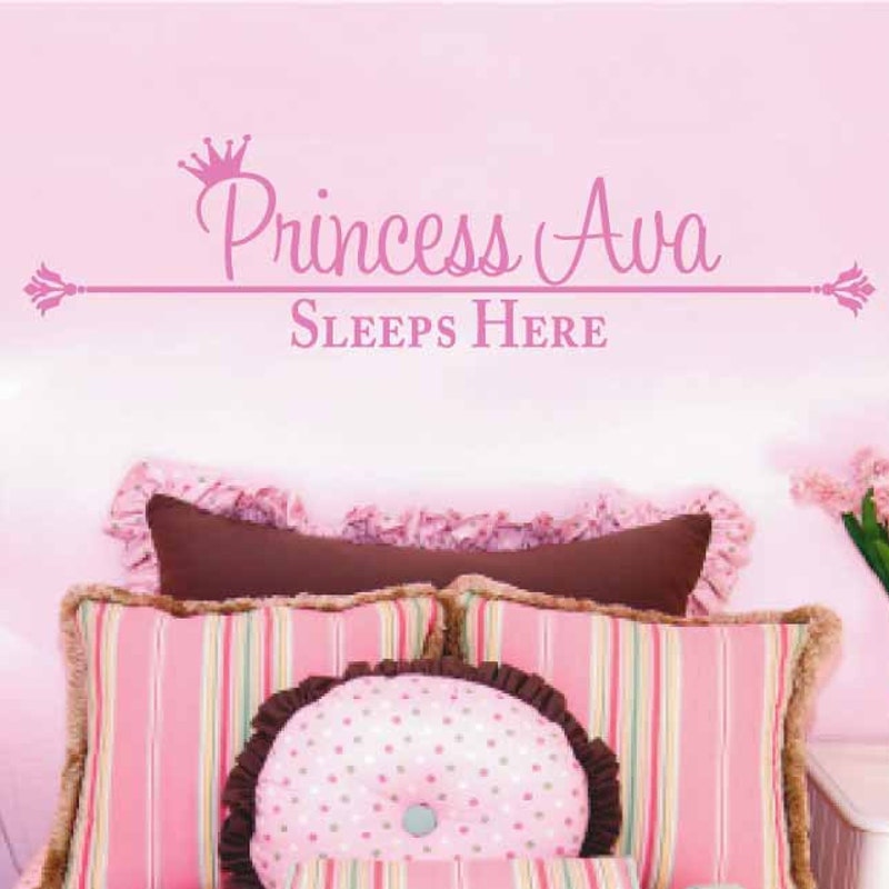 Princess Wall Decal - Etsy