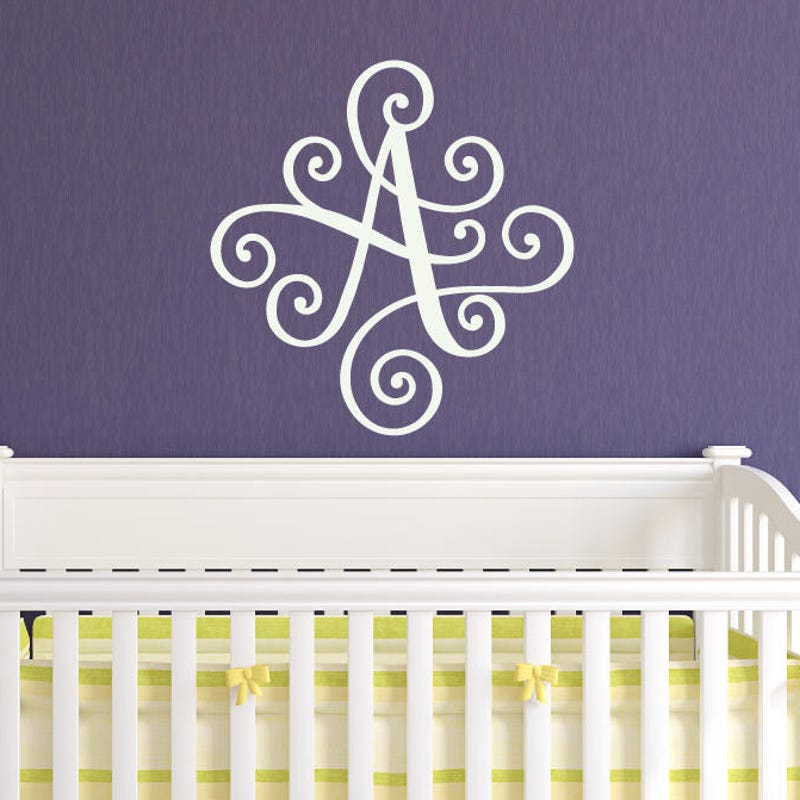 Scroll Monogram - Etsy