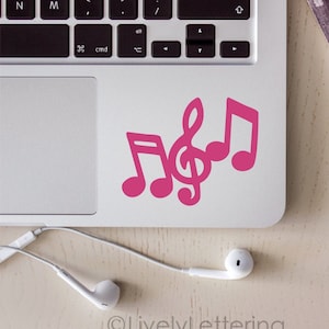 Music Notes Wall Decal, Music Decals for Wall, Music Room Decal ...