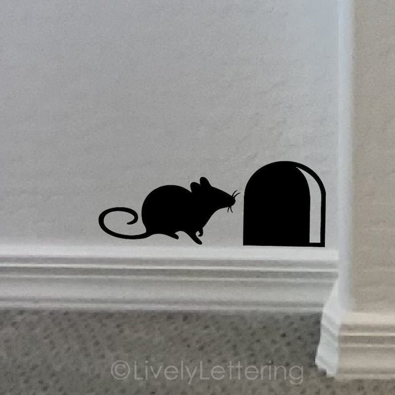 Mouse House Decal - Etsy