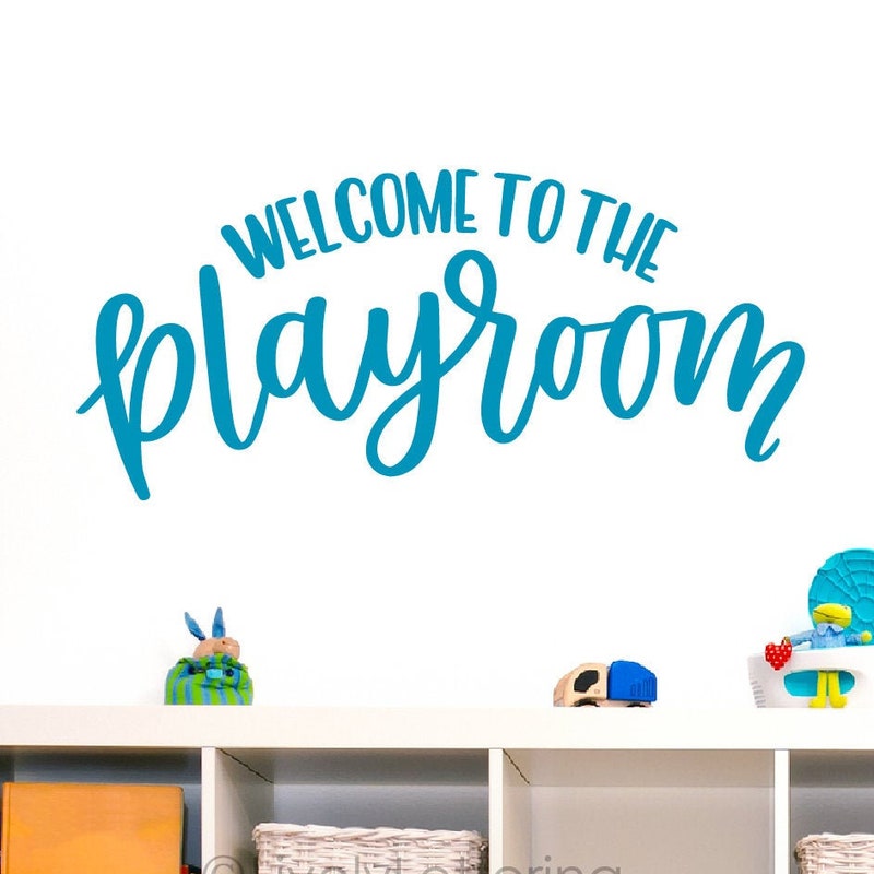 Playroom Wall Decal - Etsy