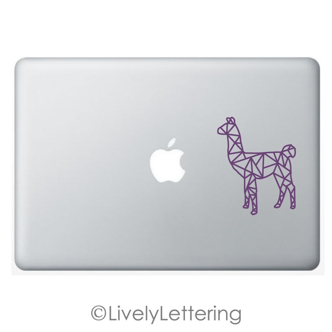 Llama Wall Decal Llama Sticker Alpaca Decal Modern | Etsy