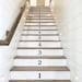 Number Stair Decals, Stair Stickers, Set of Vinyl Stickers, Step Decals ...